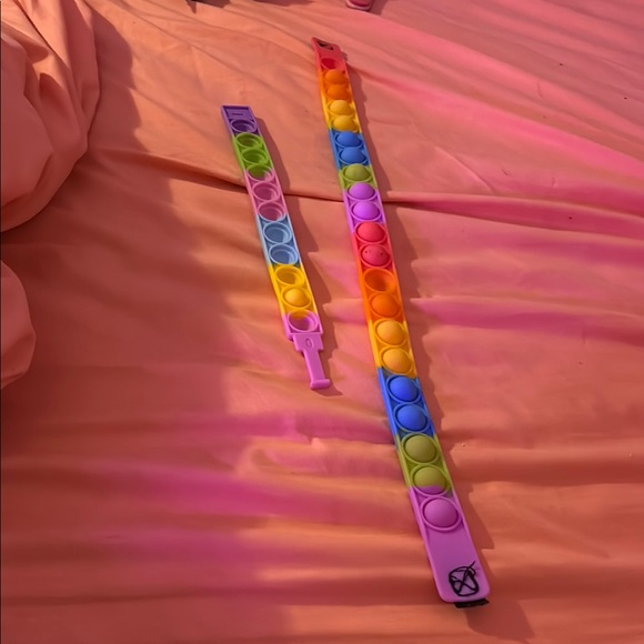 Toys | Rainbow Pop Fidget Toy Set | Poshmark